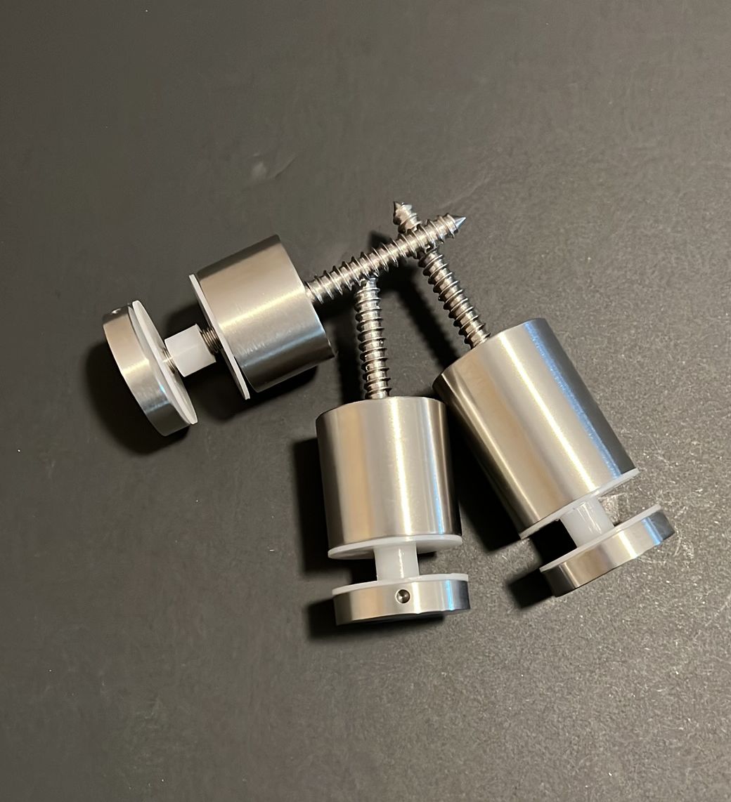 Stand Offs For Glass Railing | Edmonton Glass Hardware Store – Best ...